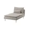 IKEA Santo Domingo - SÖDERHAMN chaiselongue, Viarp beige/marrón