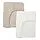 IKEA Santo Domingo - LEN crib fitted sheet, white/jersey