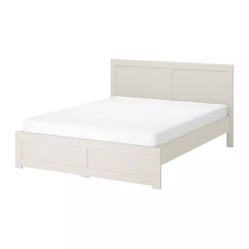 IKEA Santo Domingo - FÅGELFJÄLLET bed frame, off-white
