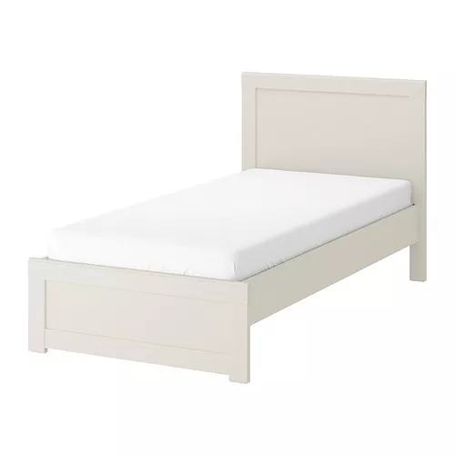IKEA Santo Domingo - FÅGELFJÄLLET bed frame, off-white