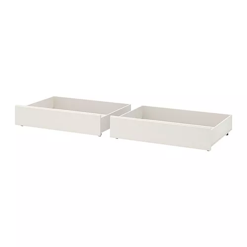 IKEA Santo Domingo - FÅGELFJÄLLET underbed storage box, set of 2, off-white