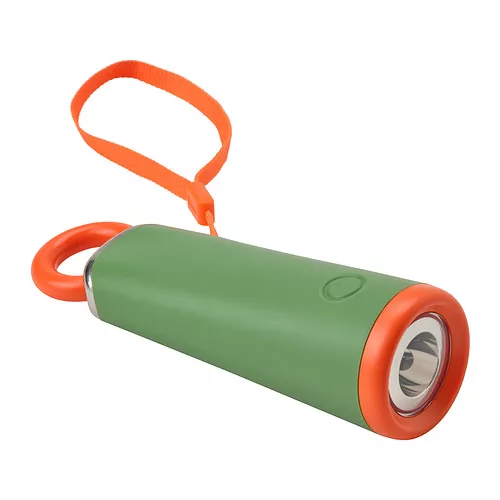 IKEA Santo Domingo - MAJBAGGE linterna LED manual, verde/naranja