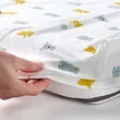 IKEA Santo Domingo - LEN crib fitted sheet, white bear pattern