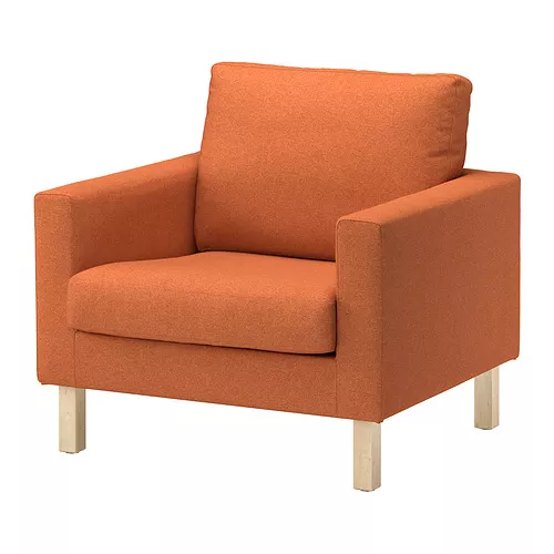 IKEA Santo Domingo - SALTSJÖBADEN cover for armchair, Tonerud red-brown