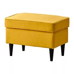 IKEA Santo Domingo - STRANDMON ottoman, Skiftebo yellow