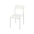 IKEA Santo Domingo - ADDE silla apilable, blanco
