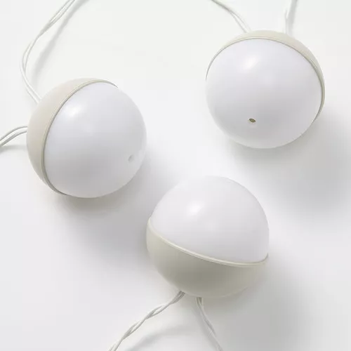 IKEA Santo Domingo - SOLVINDEN LED string light with 12 lights, battery ...