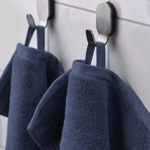 IKEA Santo Domingo - BROKGLIM toalla de ducha, azul oscuro, 28x55