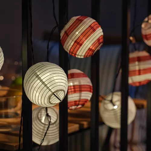 IKEA Santo Domingo - SOLVINDEN LED string light with 12 lights