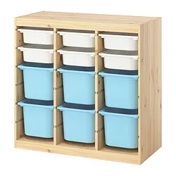 IKEA Santo Domingo - TROFAST storage combination with boxes, room ...