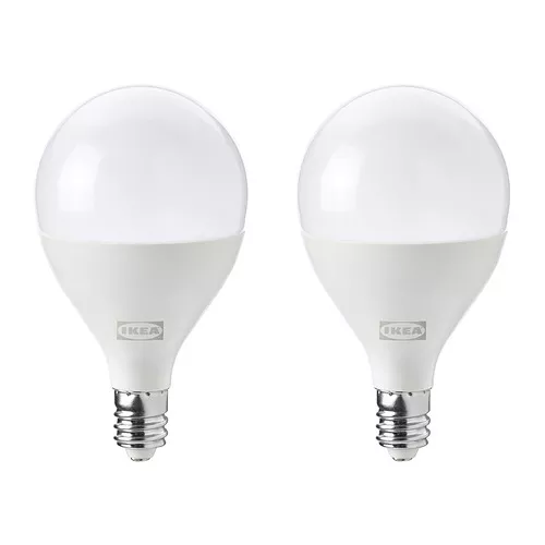 IKEA Santo Domingo - SOLHETTA bombillo LED E12 800 lm 2700K, regulable ...
