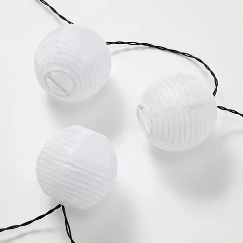 IKEA Santo Domingo - SOLVINDEN LED string light with 12 lights, battery ...