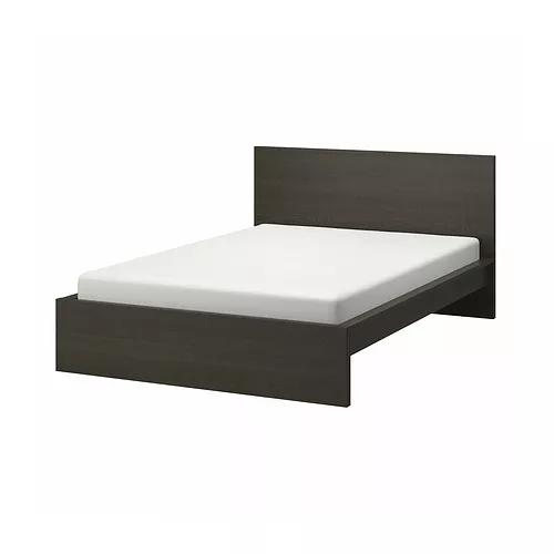 IKEA Santo Domingo - MALM cama Queen alta, base de tablillas LURÖY ...