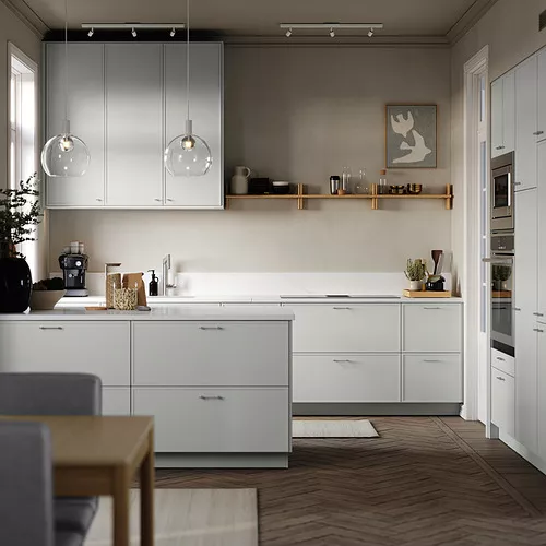 IKEA Santo Domingo - ASPUDDEN door, light gray