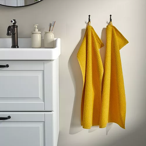 IKEA Santo Domingo - GULVIAL hand towel, yellow