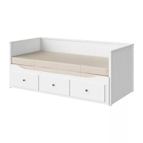 IKEA Santo Domingo - HEMNES diván con 3 gavetas y 2 mattresses Twin ...
