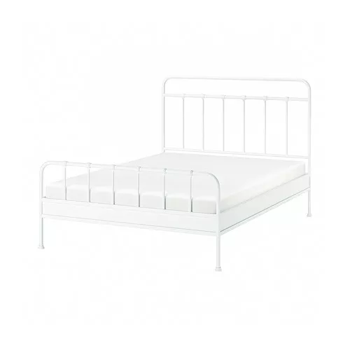 IKEA Santo Domingo - STJÄRNÖ cama Queen, base de tablillas LURÖY, blanco