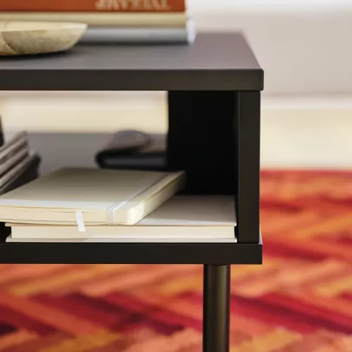 IKEA Santo Domingo - TUNSTA mesa auxiliar, antracita, 27 1/2x19 5/8