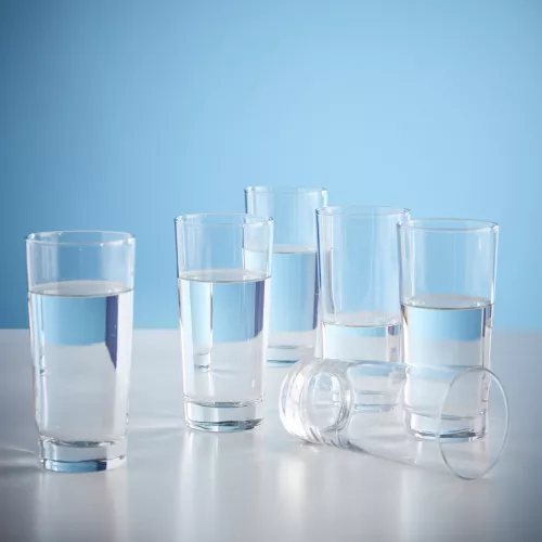 IKEA Santo Domingo - GODIS glass, clear glass, 6