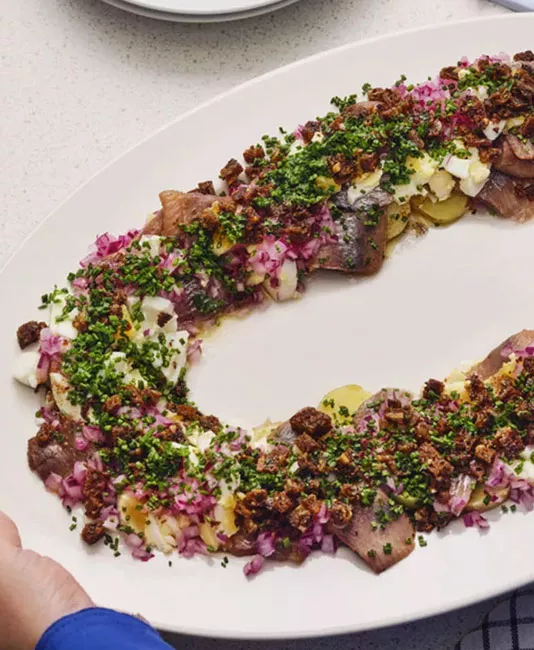 IKEA Santo Domingo - Arenques festivos con mantequilla dorada