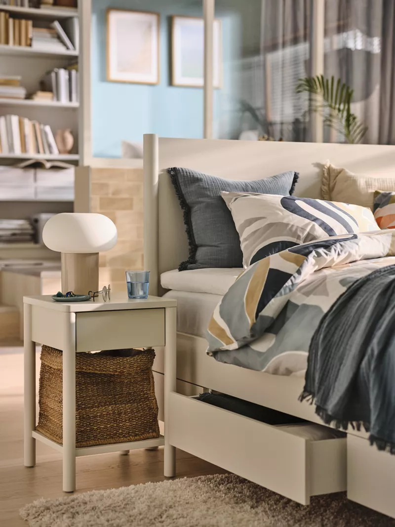 IKEA Santo Domingo - A modern eclectic bedroom with space for your dreams